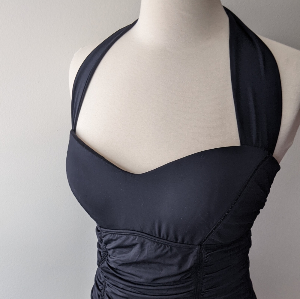 Jantzen One Piece Halter Swimsuit - Gem